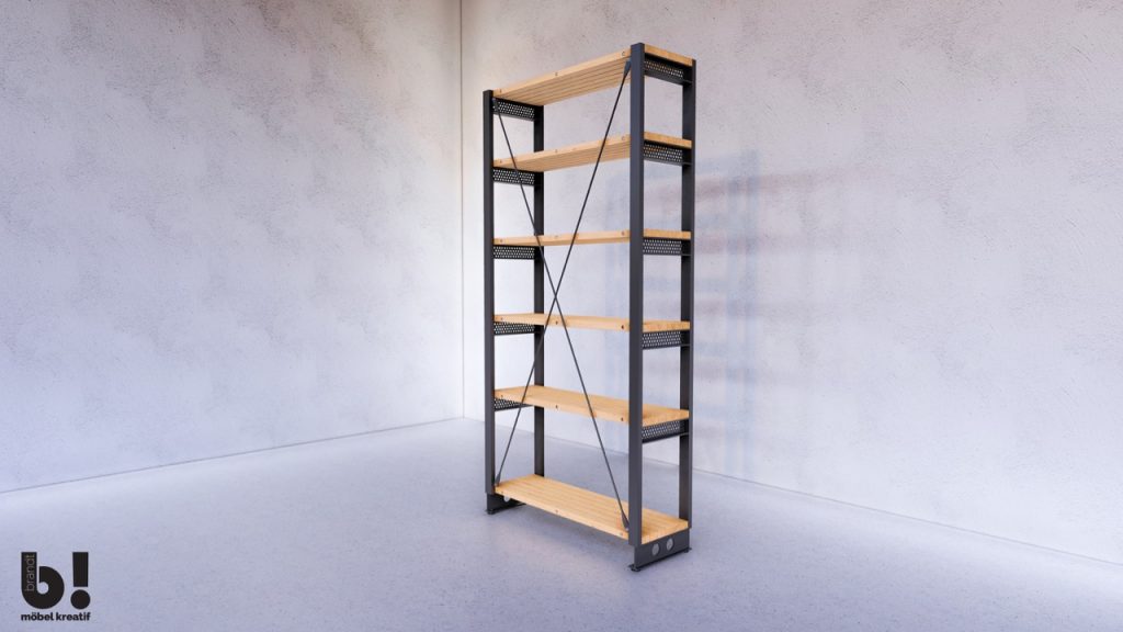 Display Shelf 1 Column | Brandt Mobel Kreatif